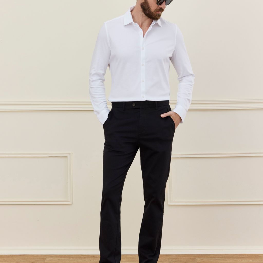 MAX MORETTI מכנסי צ’ינו NON IRON | Golf