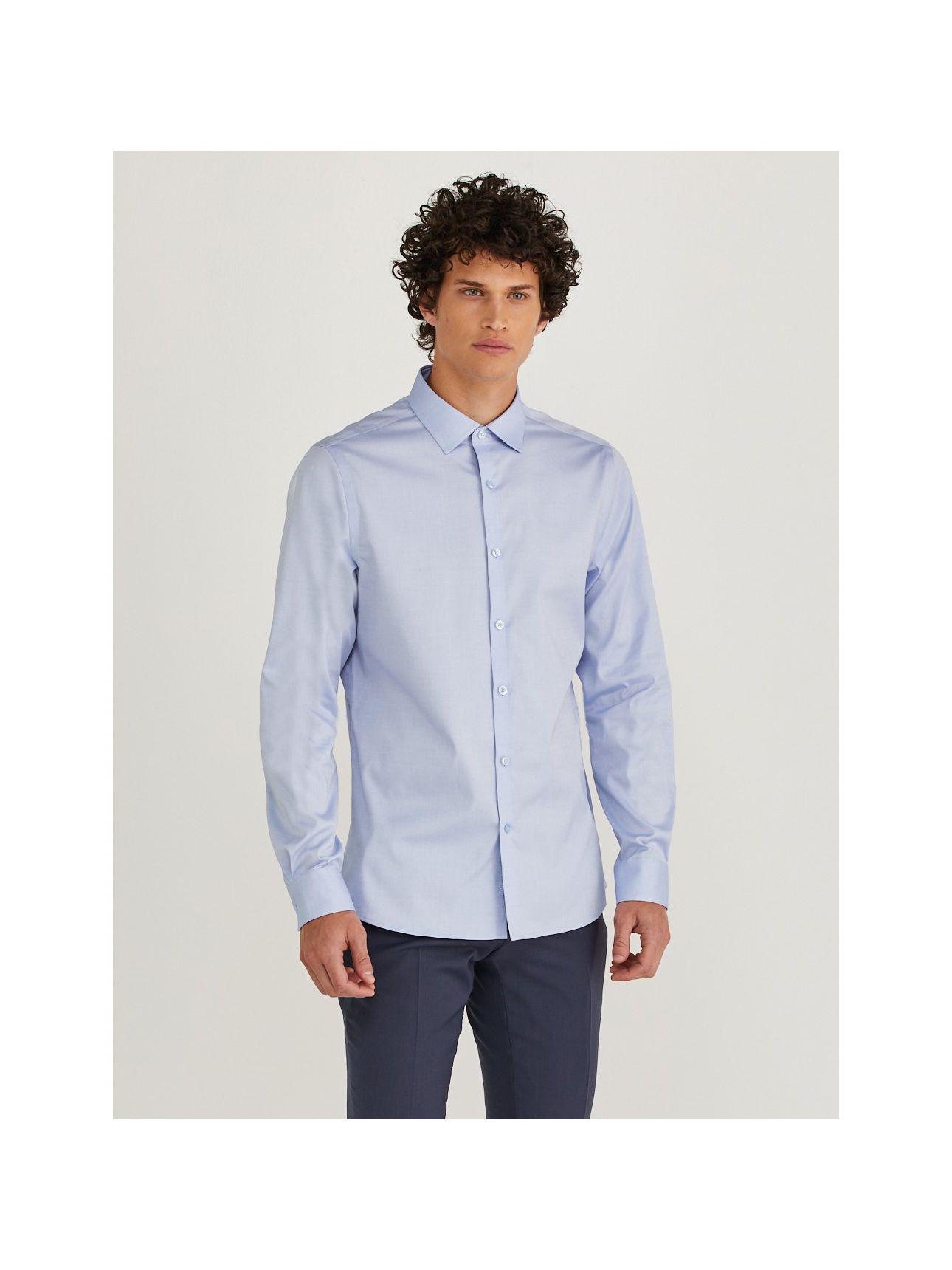 MAX MORETTI חולצה מכופתרת אל קמט | Golf